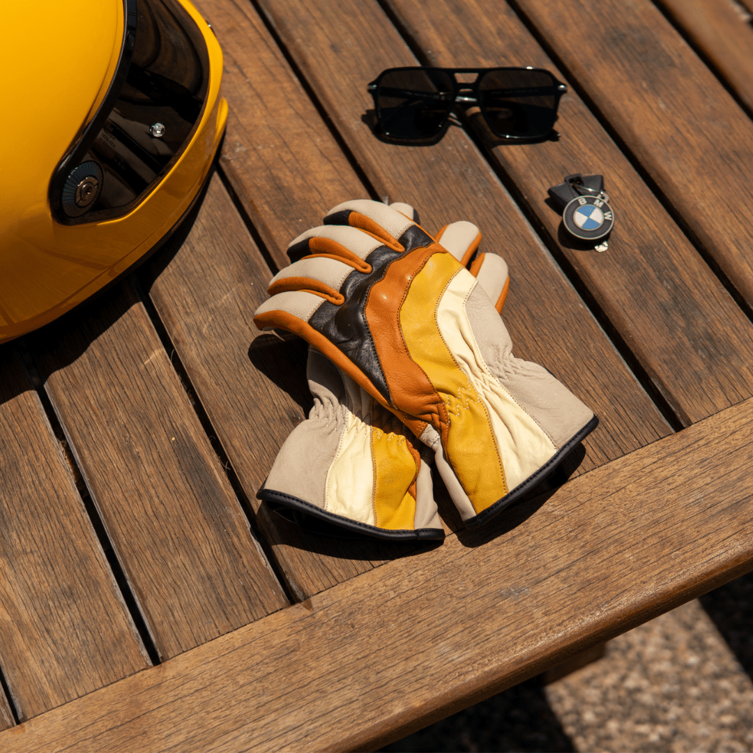 *Limited Edition* The 'Sumner' Gloves | Retro Motorbike Gauntlet Glove ...